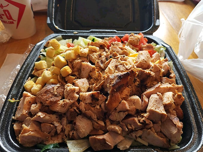 A chicken salad that doesn't hide behind mayo-overload, letting the star of the show&mdash;perfectly smoked chicken&mdash;take its well-deserved curtain call.