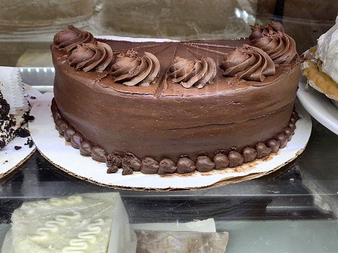 That chocolate cake isn't just dessert, it's architecture &ndash; layers of cocoa perfection that would make even the most disciplined dieter weak in the knees.