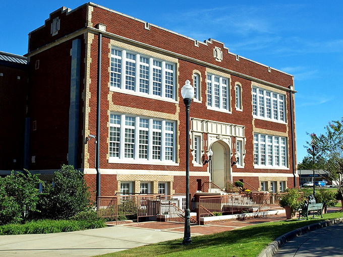City Hall maintains small-town accessibility where you can actually talk to humans without automated phone menus inducing rage blackouts.