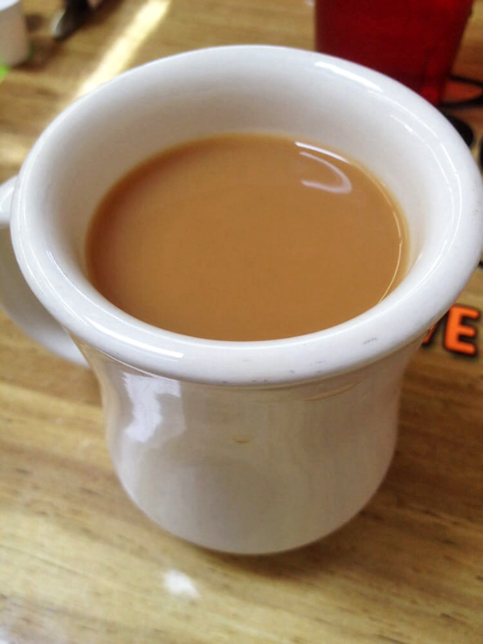 The lifeblood of any proper diner experience&mdash;honest coffee in a sturdy mug that feels just right in your hands.