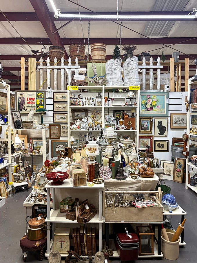 Where maximalism isn&rsquo;t a design choice&mdash;it's a creed. Every shelf, corner, and cubby here is packed with enough curios to keep your eyes wandering long after your feet get tired.