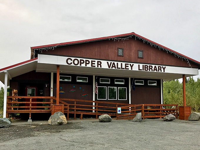 Books with a view. The Copper Valley Community Library offers literary escapes for when the physical wilderness becomes a bit too wild.
