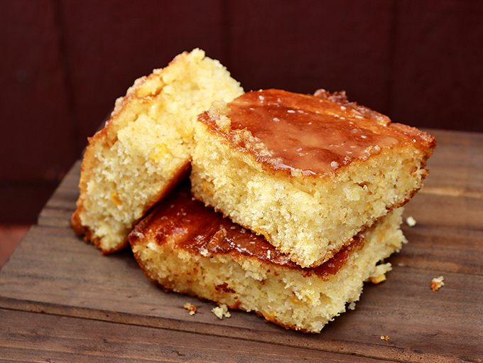 Cornbread that walks the perfect line between sweet and savory. The kind grandmothers fight over at family reunions.