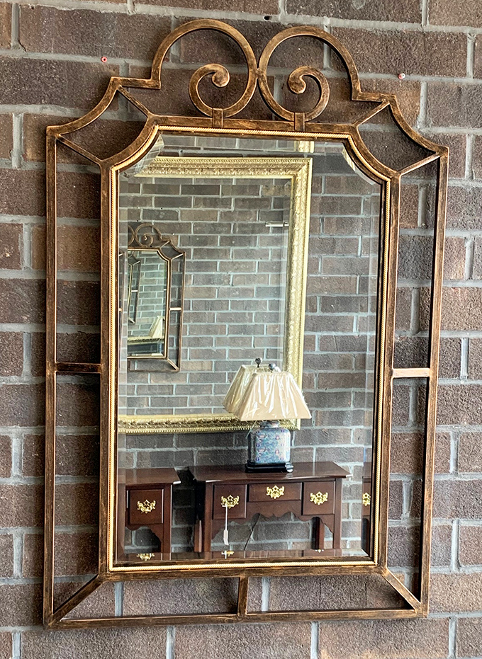 Mirrors like this don't just reflect images&mdash;they frame memories with gilded elegance that IKEA could never replicate.