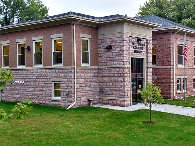 The Carnegie Library's pink quartzite walls house more than books&mdash;they contain the collective memory and knowledge of generations of Dell Rapids residents.