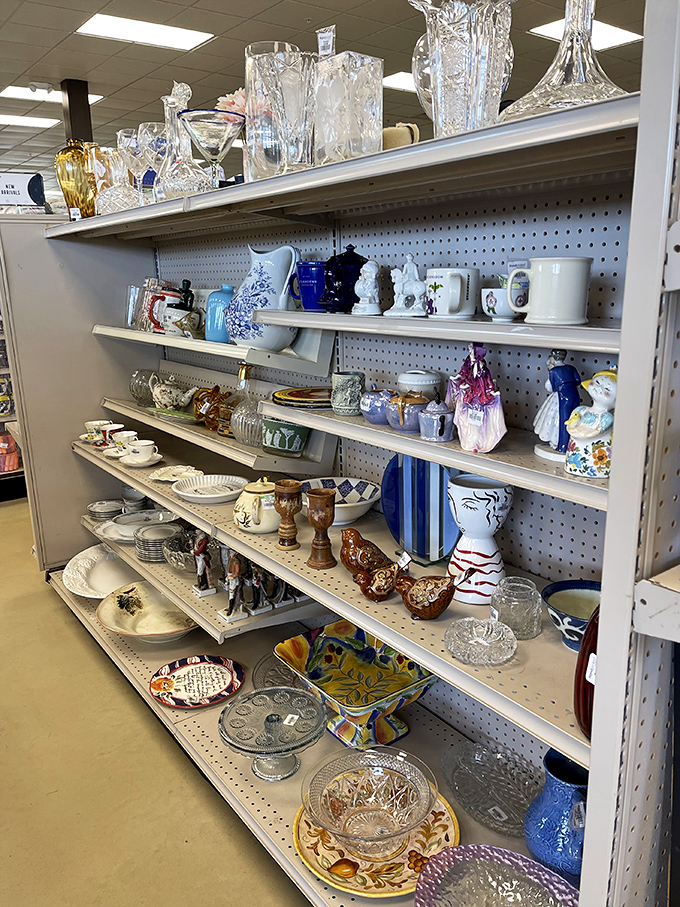 A ceramics collection that would make any kitchen proud&mdash;vintage serving pieces and colorful dishes waiting for their second act.