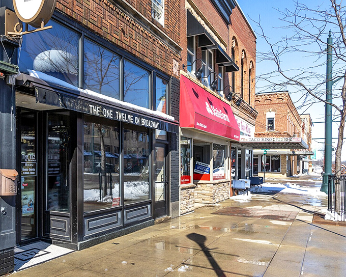 Downtown storefronts with character you can't manufacture&mdash;where "historic charm" isn't a marketing slogan but the actual truth.