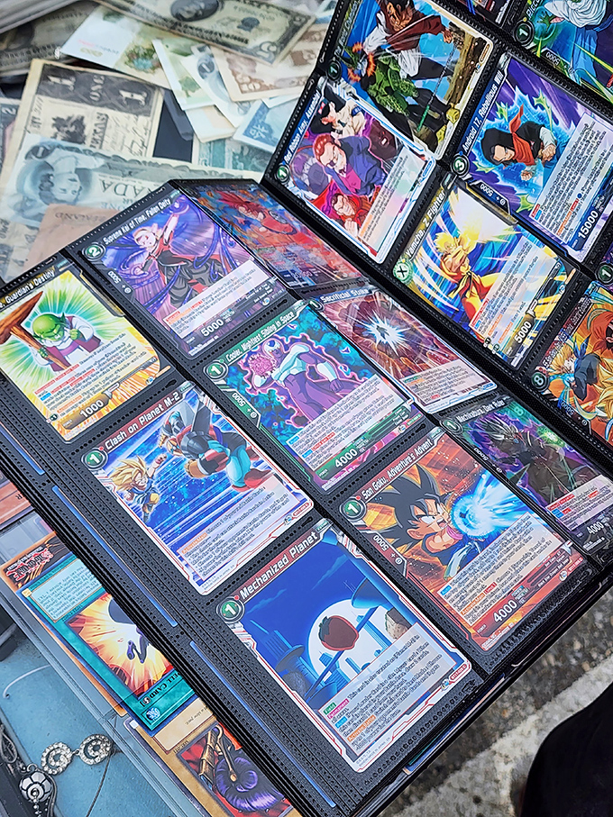 Dragon Ball trading cards that transform grown adults into excited 12-year-olds faster than Goku can power up.