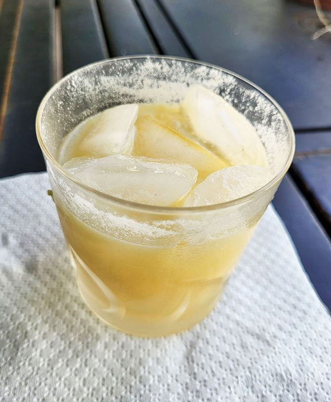 A refreshing cocktail that says "vacation" with every sip. Florida sunshine in liquid form, best enjoyed with an ocean view.