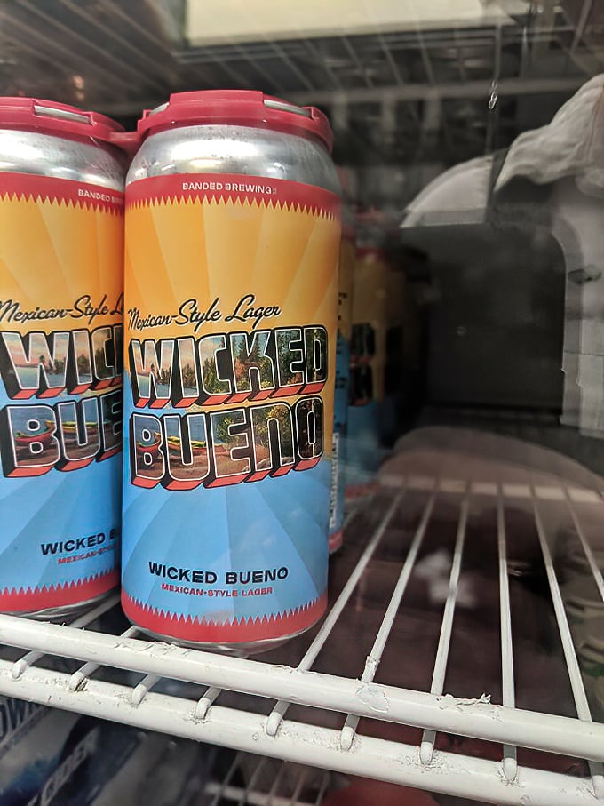 Even the beer selection shows personality. Nothing says "New Hampshire breakfast joint" quite like Mexican lager in the cooler.