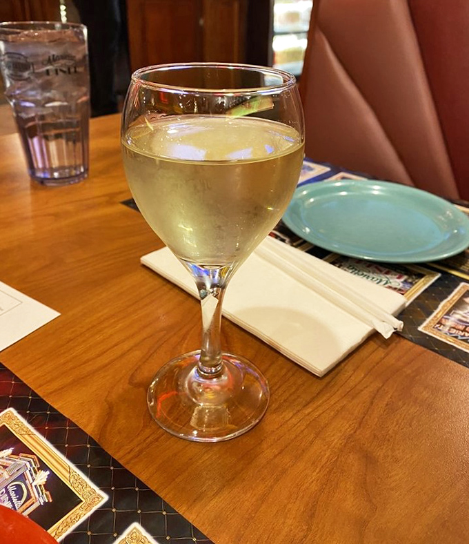 Sometimes the perfect dining companion is a chilled glass of white wine&mdash;especially when you're about to tackle a menu with more options than Netflix.