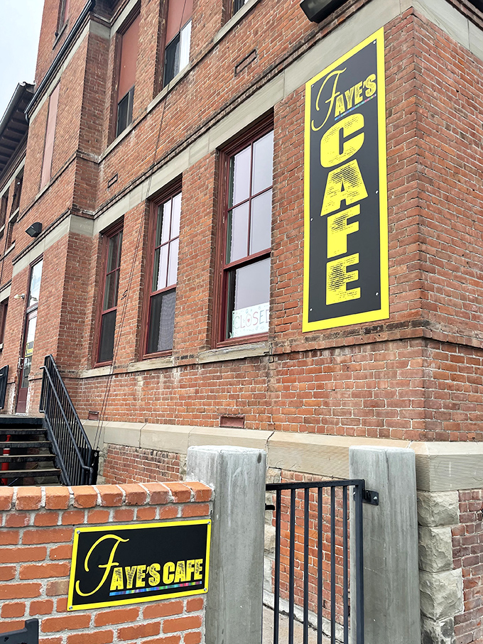 Faye's Cafe announces itself with no-nonsense signage that promises exactly what Montana mornings call for&mdash;hearty food without pretension.