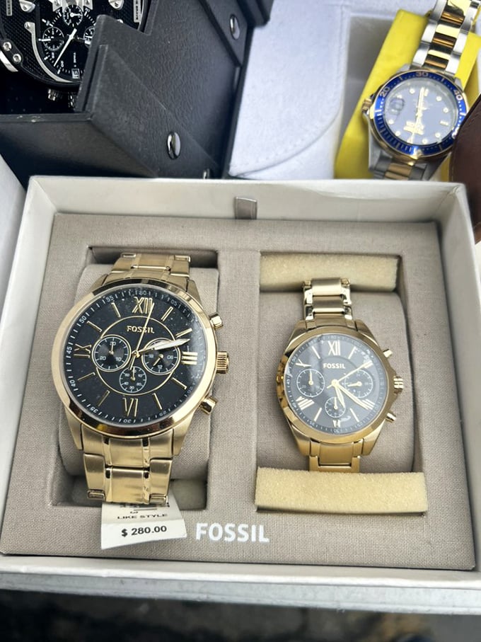 Fossil watches gleam with possibility&mdash;because nothing says "I got a deal" like wearing something that looks twice as expensive as it was.