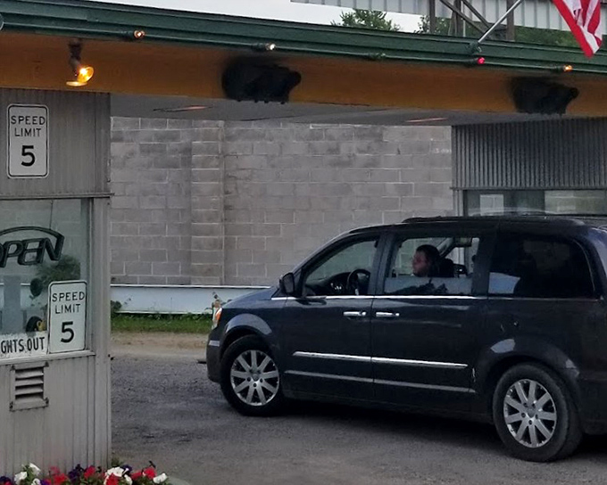 Speed limit 5 MPH—because some experiences deserve to be taken slowly. The entrance to a world where time itself seems to downshift.