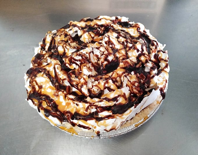 German chocolate pie that makes you question why you've wasted time on lesser desserts throughout your entire life.