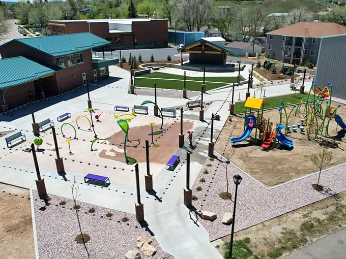 Town Square proves that community spirit doesn't need fancy architecture, just neighbors who care about each other.