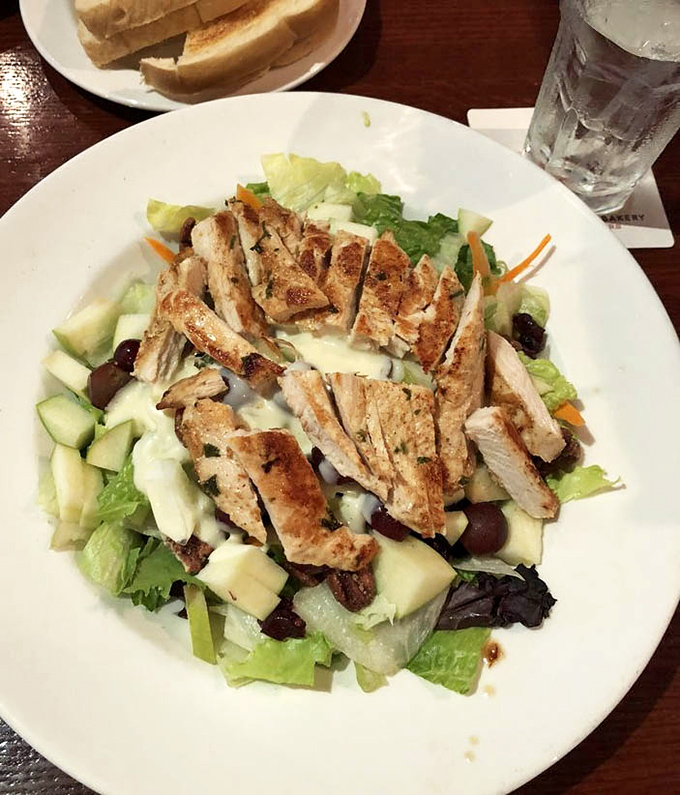 Even their salads mean business&mdash;this grilled chicken Waldorf isn't just lunch, it's a masterclass in how to make healthy food actually satisfying.