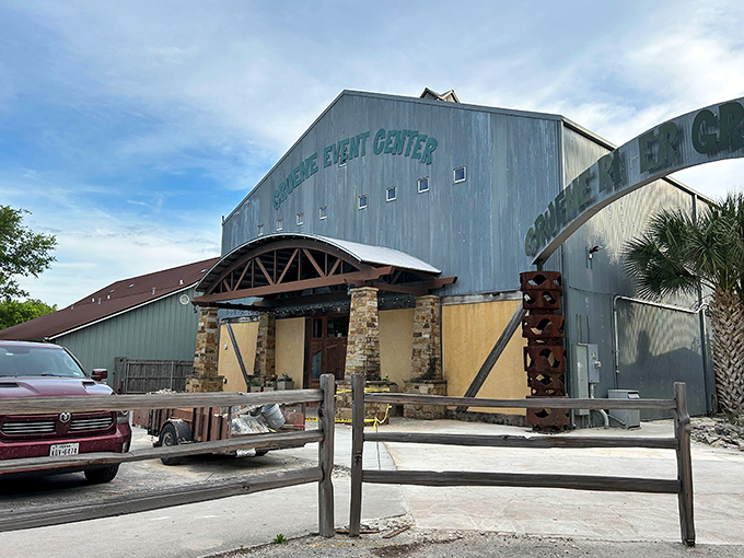 The Gruene Event Center combines rustic charm with Texas-sized functionality, where many a wedding has launched lifelong love stories.