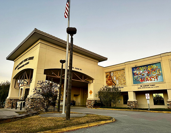 The Ocala Public Library isn't just about books&mdash;it's a community cornerstone where air conditioning meets enlightenment, a winning Florida combination.