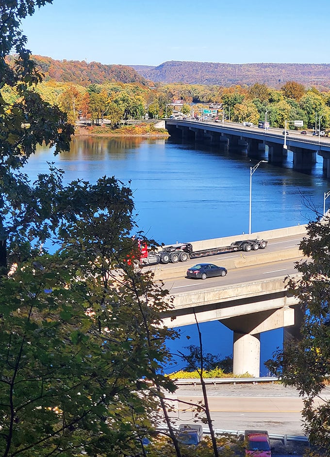 Where mountains meet water and highways connect communities &ndash; Duncannon's bridges offer both passage and breathtaking vistas.