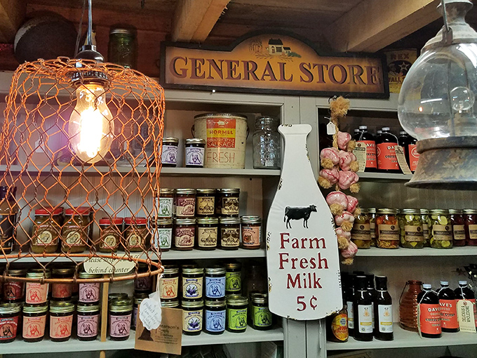 Mason jars line up like soldiers of preservation, each containing flavors that remind you of that summer at grandma's when everything tasted better.
