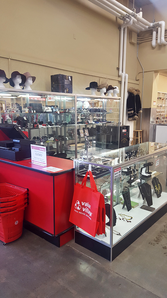 The jewelry counter&mdash;where patient browsers are rewarded with statement pieces like this bold elephant belt buckle that's just waiting for its second act.