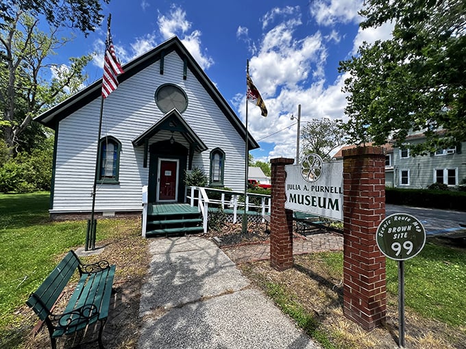 The Julia A. Purnell Museum may look unassuming, but inside lies a treasure trove of Eastern Shore history&mdash;proof that great stories come in modest packages.