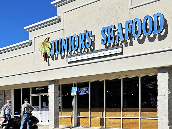 Junior's Seafood proves the best catches don't always come from tourist traps. Fresh seafood in a no-frills setting&mdash;exactly how Florida locals prefer it.