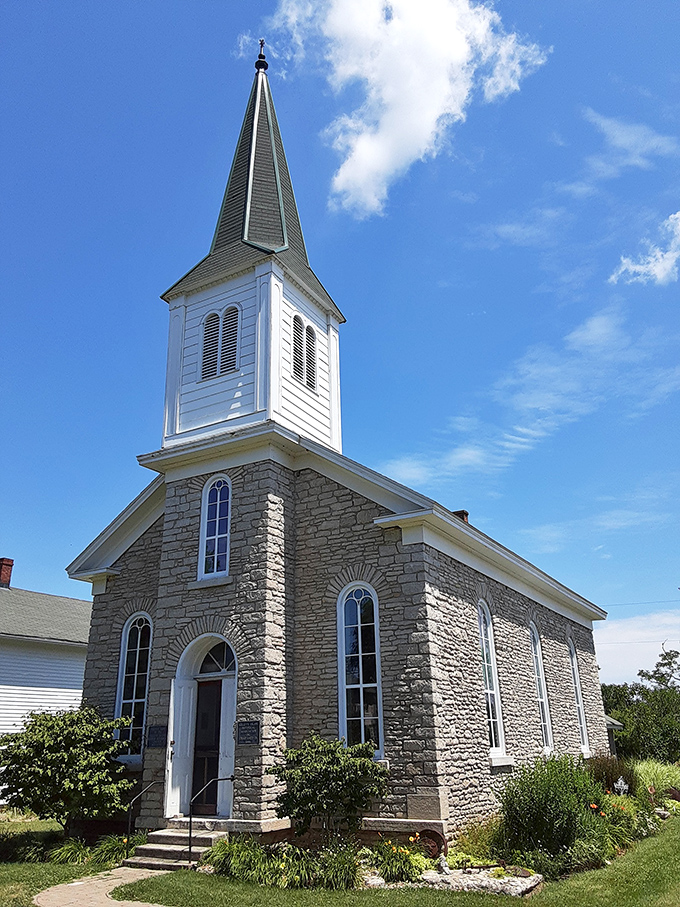 This charming stone church has witnessed generations of island stories, standing solid as the community's spiritual anchor through changing times.