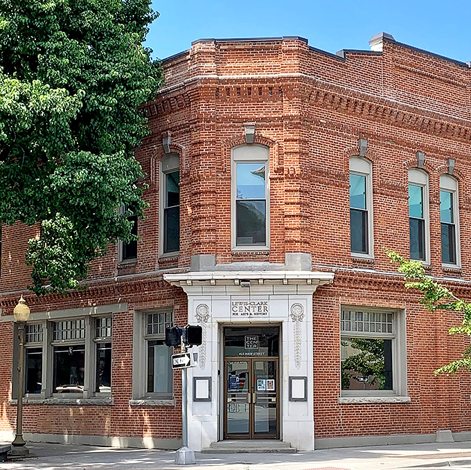 This historic corner building houses Lewis-Clark State College's Center for Arts & History, where culture thrives without the intimidating atmosphere of big-city galleries.