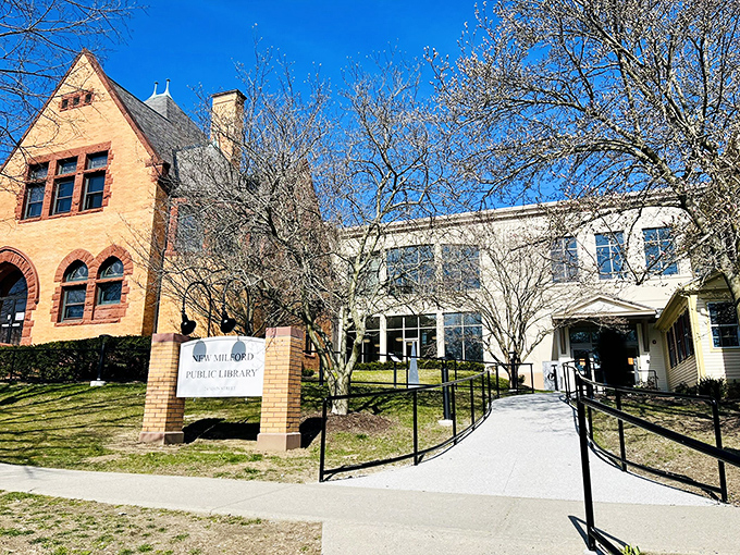 The library welcomes all with architectural grace &ndash; free entertainment that beats any streaming service subscription.