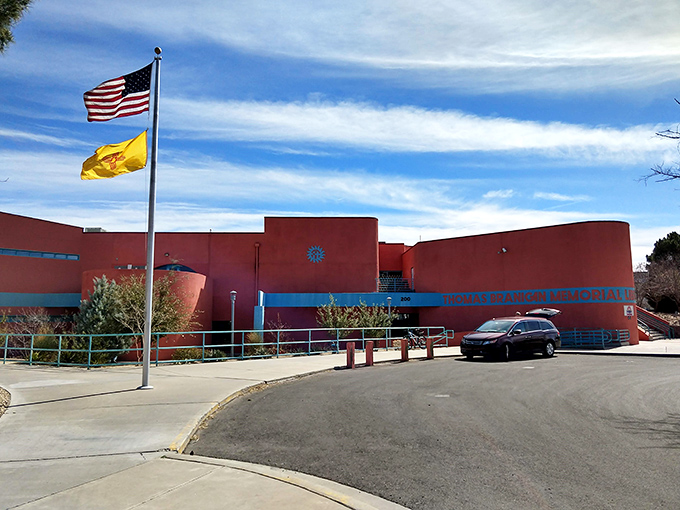The Las Cruces Museum of Art stands as a cultural beacon, its striking southwestern design housing treasures that rival those in cities twice its size.
