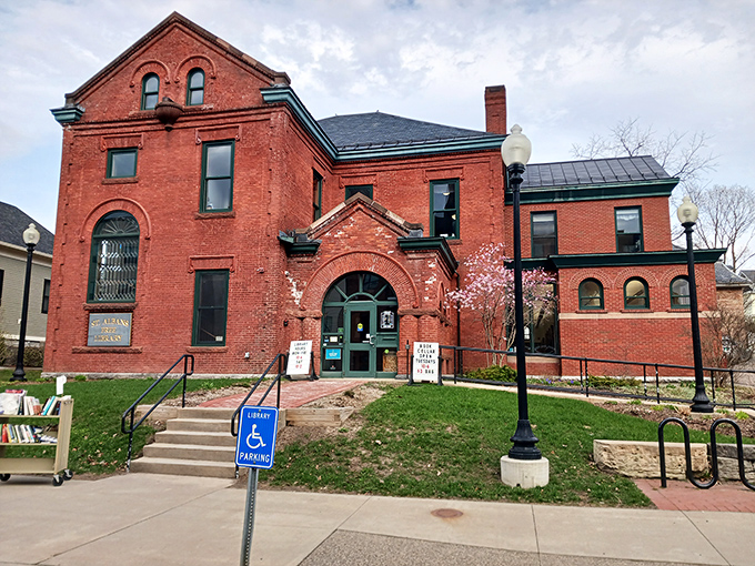 Not just books but stories live here in St. Albans' historic library. The building itself could tell tales that would fill volumes.