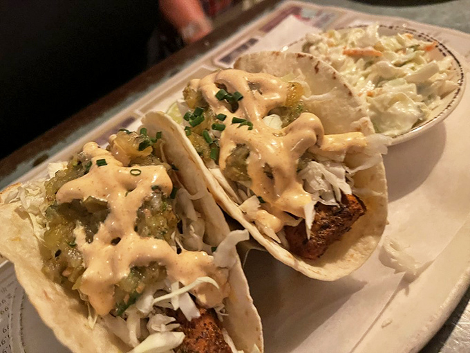 These fish tacos aren't just a meal&mdash;they're a vacation for your taste buds, with fresh mahi-mahi dressed in vibrant toppings that pop with every bite.