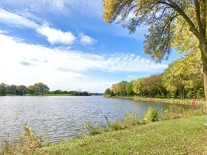 Masonic West River Park offers that perfect blend of manicured greenspace and natural beauty that makes retirement feel like vacation.