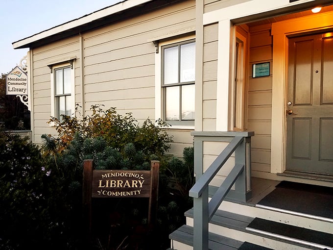 The Mendocino Community Library might be small, but like all great stories, it contains worlds bigger than its modest exterior suggests.
