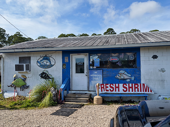 "Fresh Shrimp" isn't just a sign here&mdash;it's a lifestyle promise. This seafood shack delivers ocean-to-table faster than Amazon Prime.