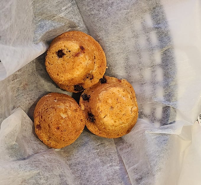 Mini muffins that prove good things come in small packages. These little flavor bombs are the unsung heroes of the breakfast basket.