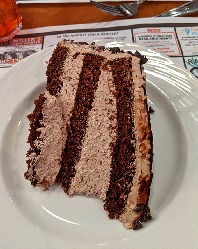 When chocolate calls, you answer. This mocha cake's perfect ratio of cake to frosting is the mathematical equation I actually care about.