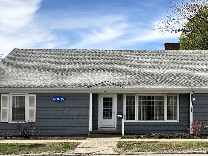 NEK-TV's modest headquarters proves great stories come from small studios. Local television: where your neighbor's garden might be breaking news.