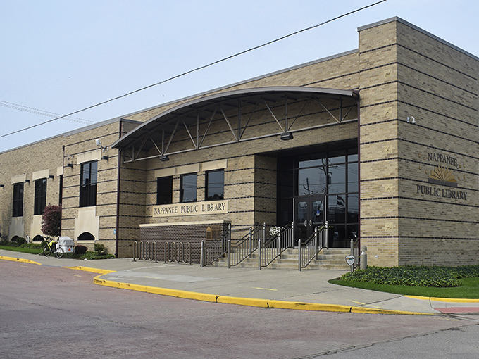 Knowledge meets community. The Nappanee Public Library serves as both an information hub and gathering place for this close-knit Indiana town.