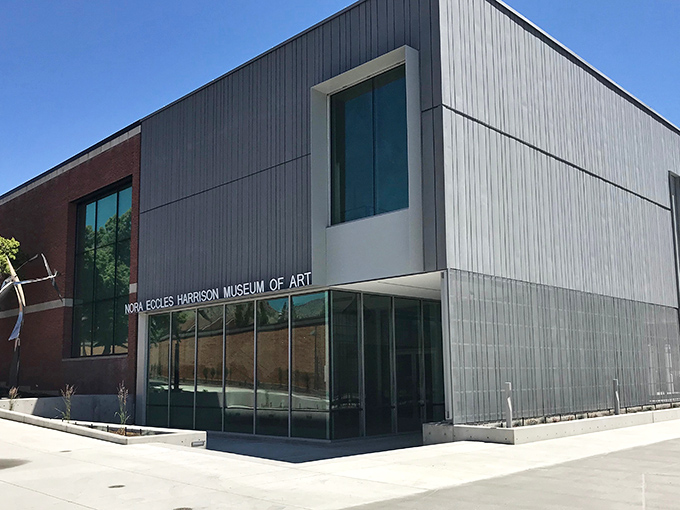 The Nora Eccles Harrison Museum of Art brings contemporary design to Logan's cultural landscape, proving you don't need a metropolis for world-class exhibitions.