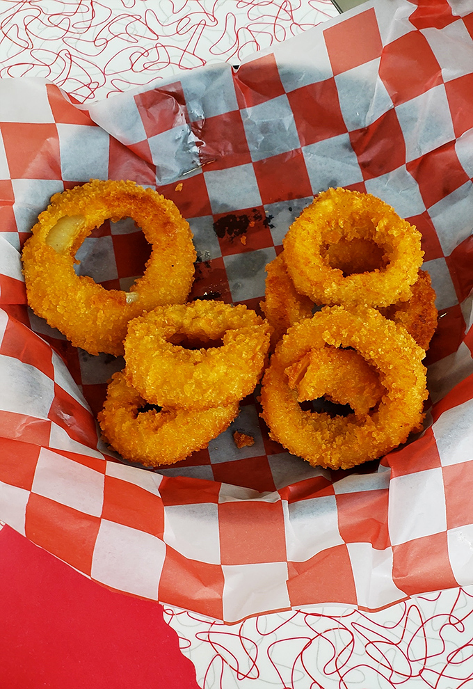 These onion rings aren't just fried&mdash;they're golden halos of crunch that make you wonder why anyone bothers with lesser side dishes.