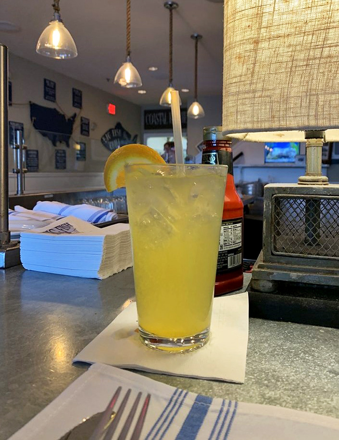 An Orange Crush at the bar&mdash;Delaware's unofficial summer cocktail that tastes like vacation in a glass, even in February.