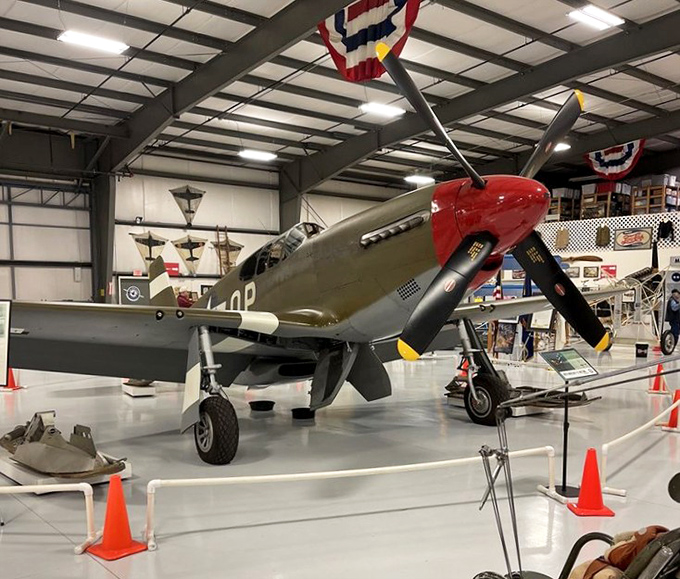 The P-51 Mustang&mdash;the sports car of the skies. With that red nose and sleek profile, it's the Ferrari of WWII fighters that helped write the ending to history's darkest chapter.