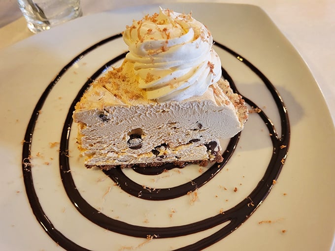 A slice of peanut butter pie that makes you wonder why chocolate gets all the dessert glory&mdash;creamy, decadent, and worth every calorie-counting negotiation.