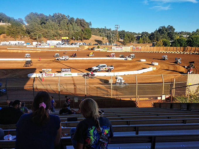 Placerville Speedway delivers affordable adrenaline rushes where the only thing moving faster than the cars are the friendly conversations between spectators.