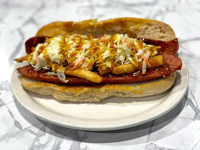 The Polish Boy&mdash;Cleveland's gift to sandwich lovers everywhere. A symphony of kielbasa, fries, slaw, and sauce that demands both napkins and respect.