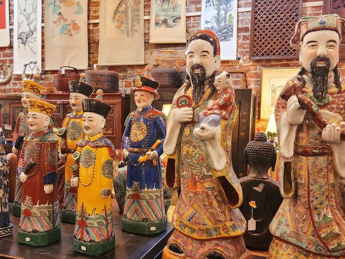 These aren't just figurines&mdash;they're a royal court in miniature, with expressions so detailed you half expect them to continue their centuries-old conversations after closing time.