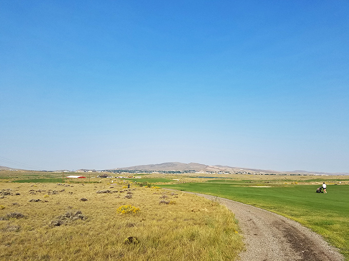 At Rochelle Ranch Golf Course, even a terrible swing is rewarded with mountain views that make you forget your scorecard entirely.